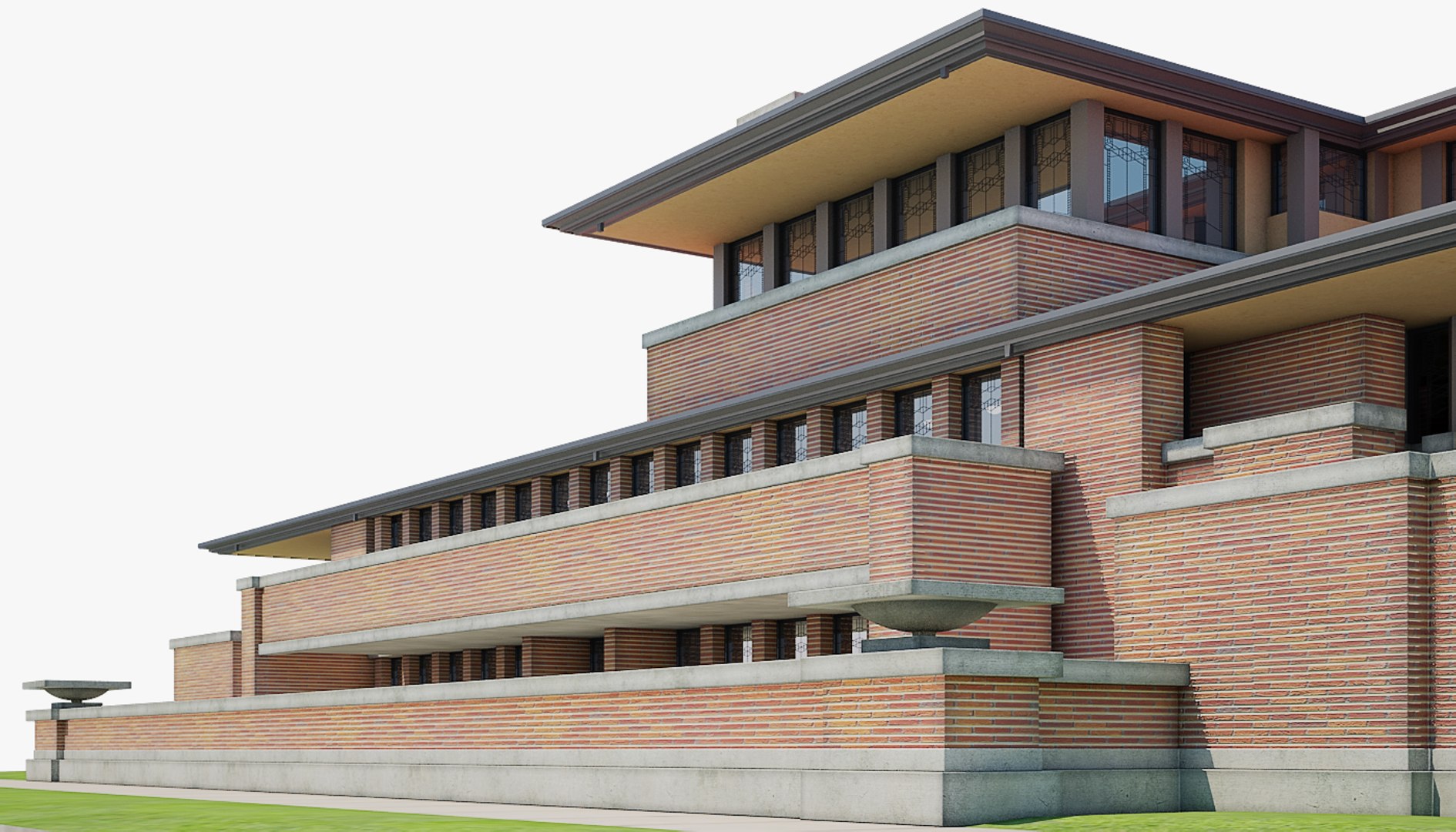 Robie House Obj