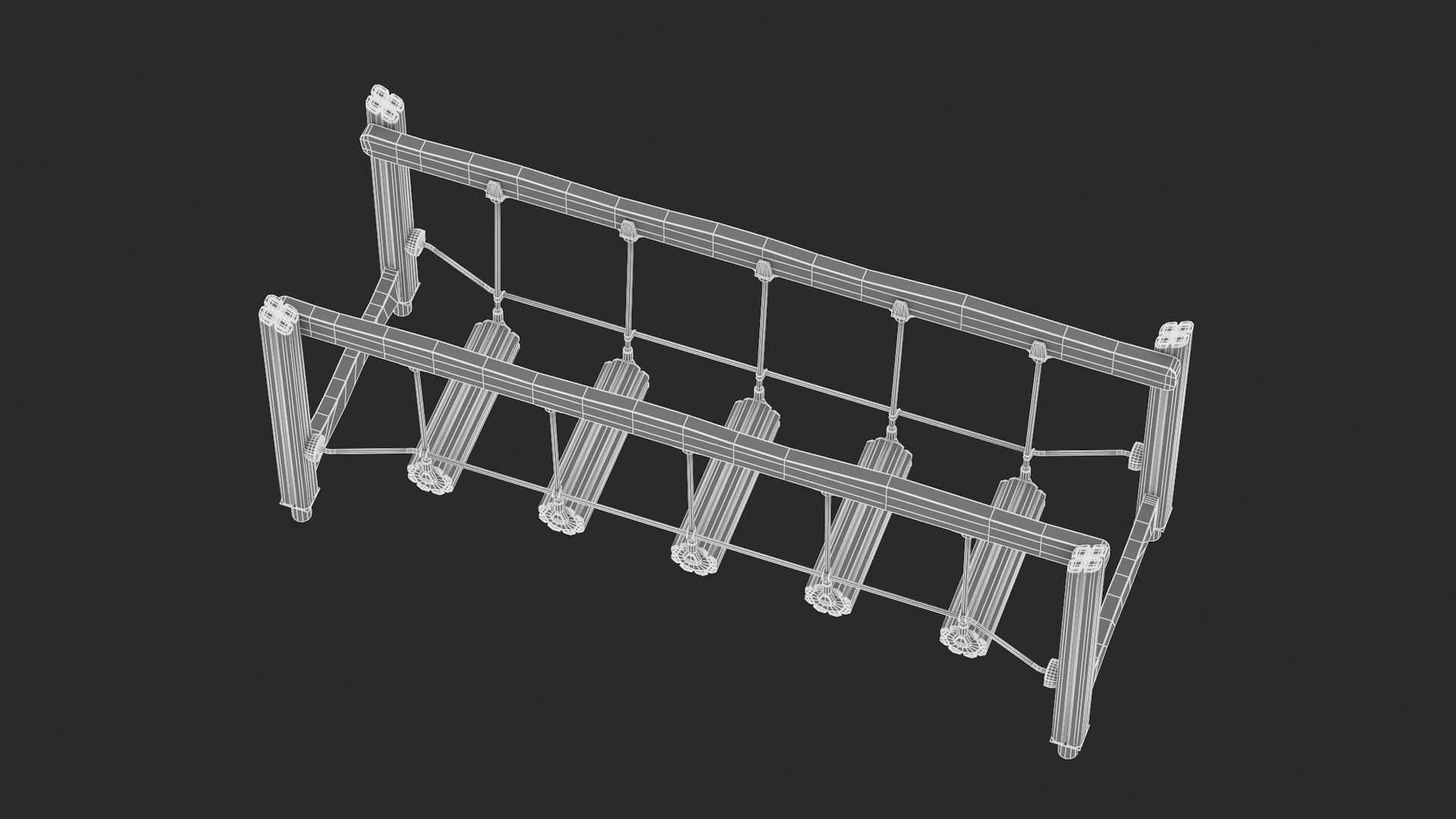 3D Lappset Rolling Logs - TurboSquid 1754651