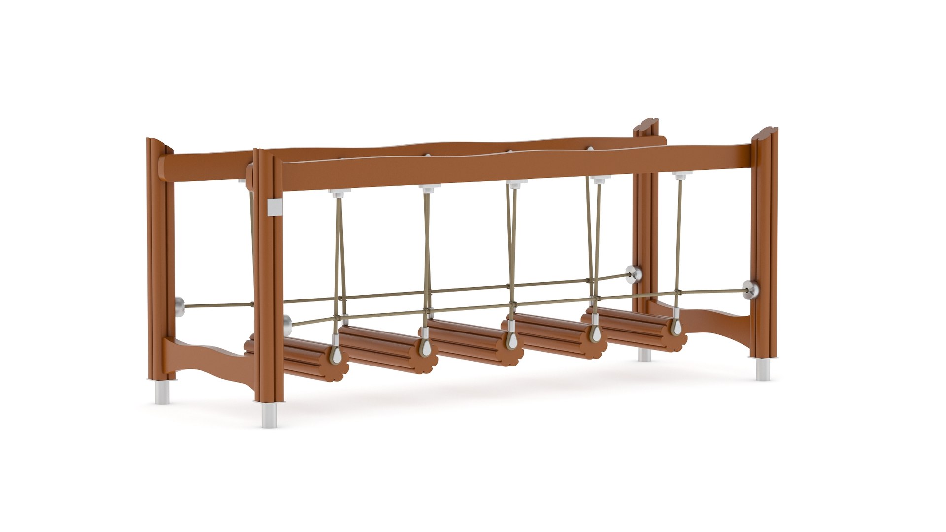 3D Lappset Rolling Logs - TurboSquid 1754651