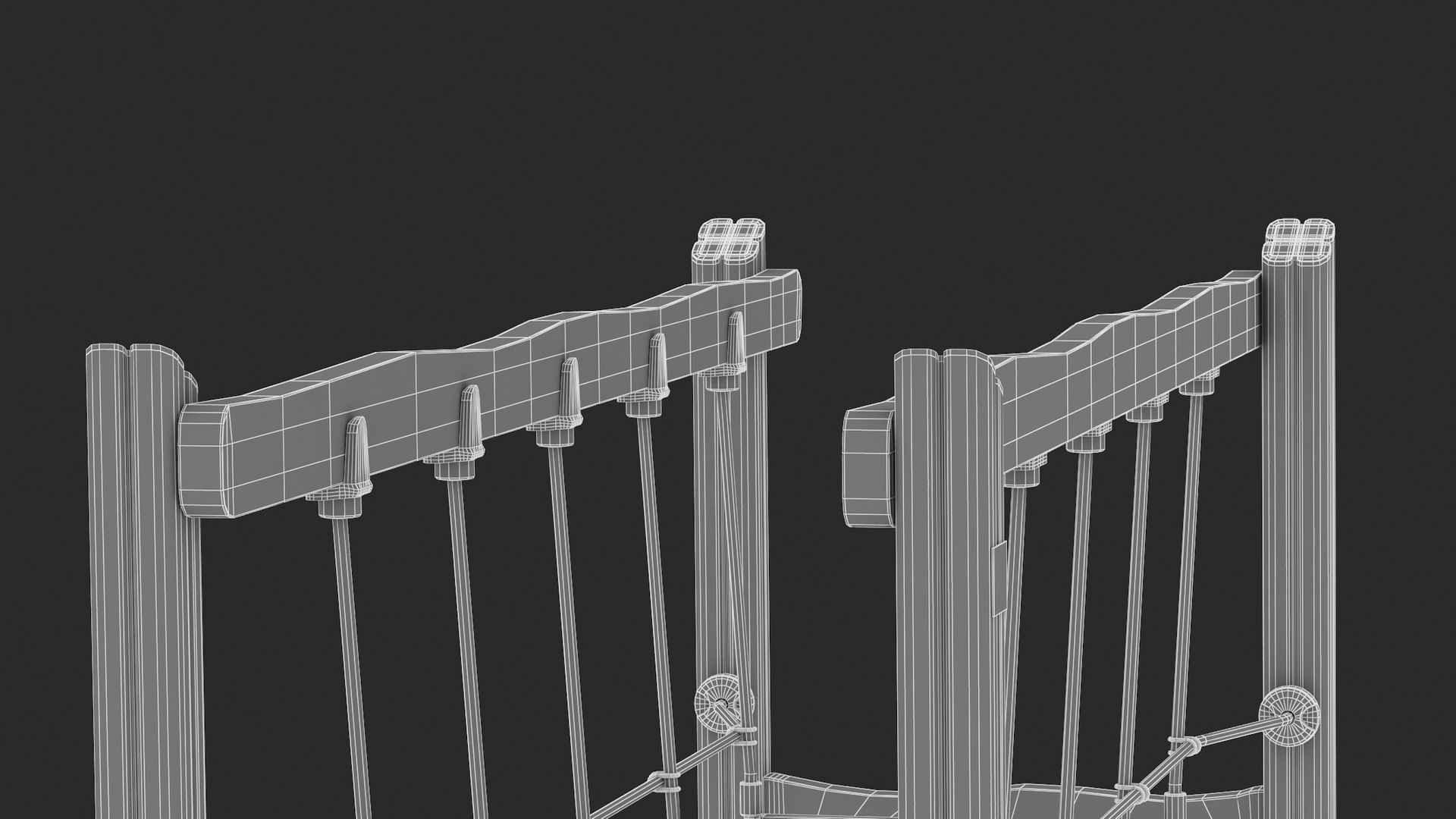 3D Lappset Rolling Logs - TurboSquid 1754651