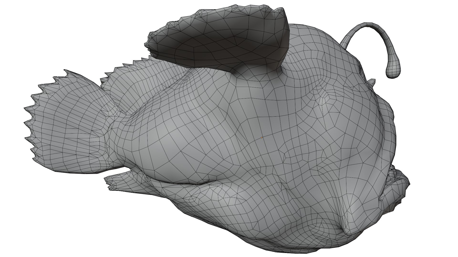 3D Angler Fish - TurboSquid 2387696