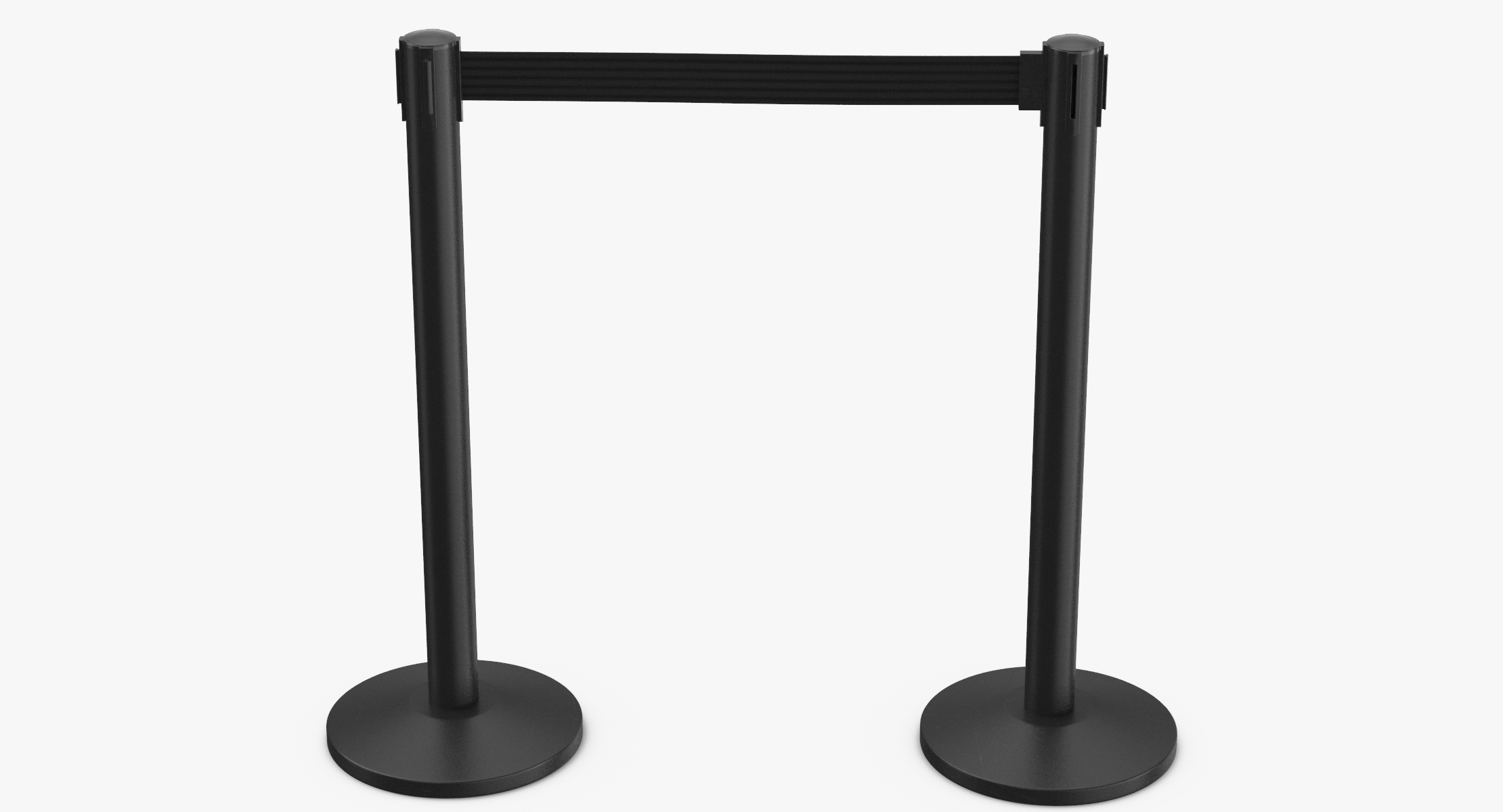 Airport stanchions black short 3D model | 1144963 | TurboSquid