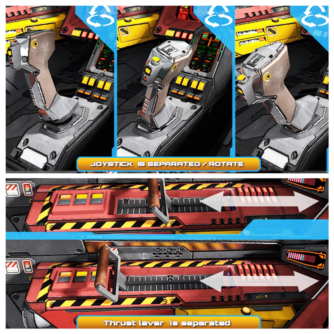 Spaceship Cockpit C2 3d Max