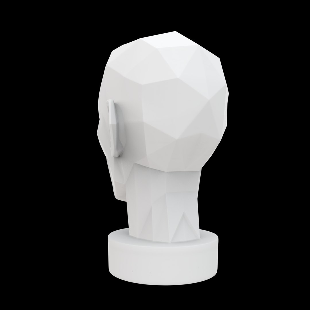 3D Model Geometric Head Bust 3D Print Model - TurboSquid 2498464