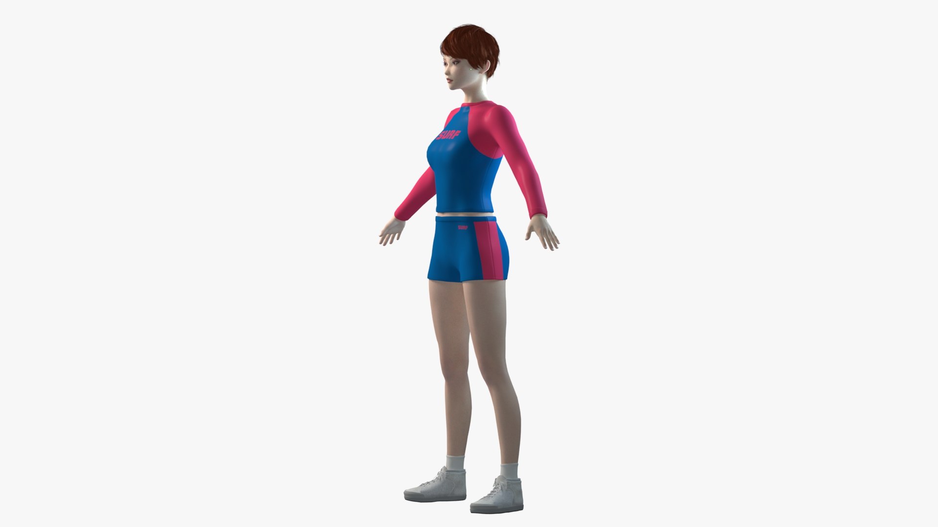 3D model female rigged - TurboSquid 1709698