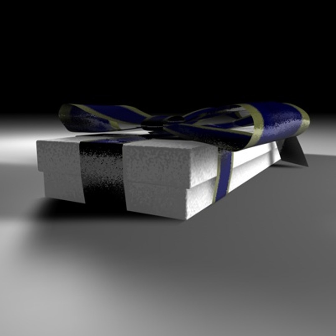 Present Gift Box 3d C4d