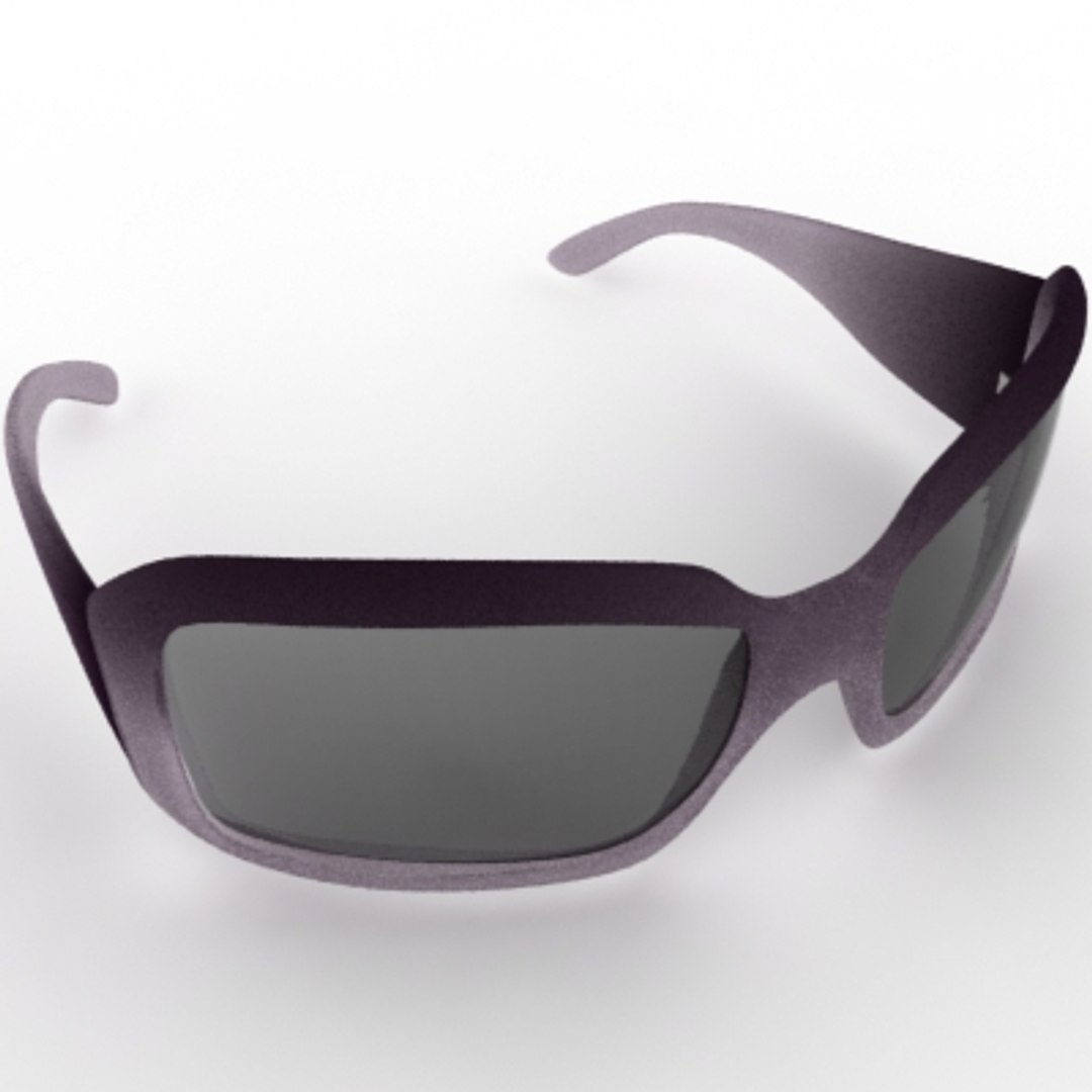 3d sun glasses model