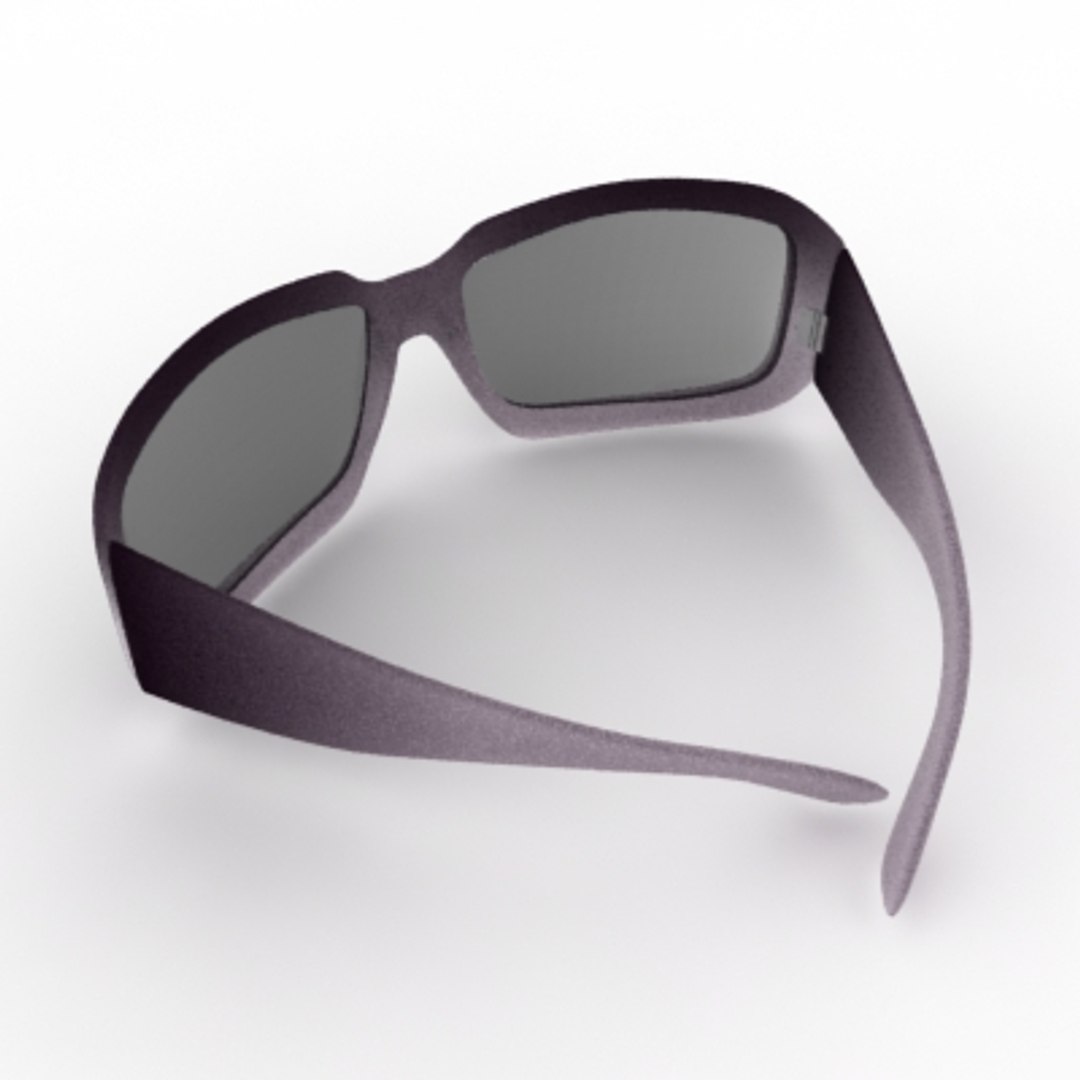 3d sun glasses model