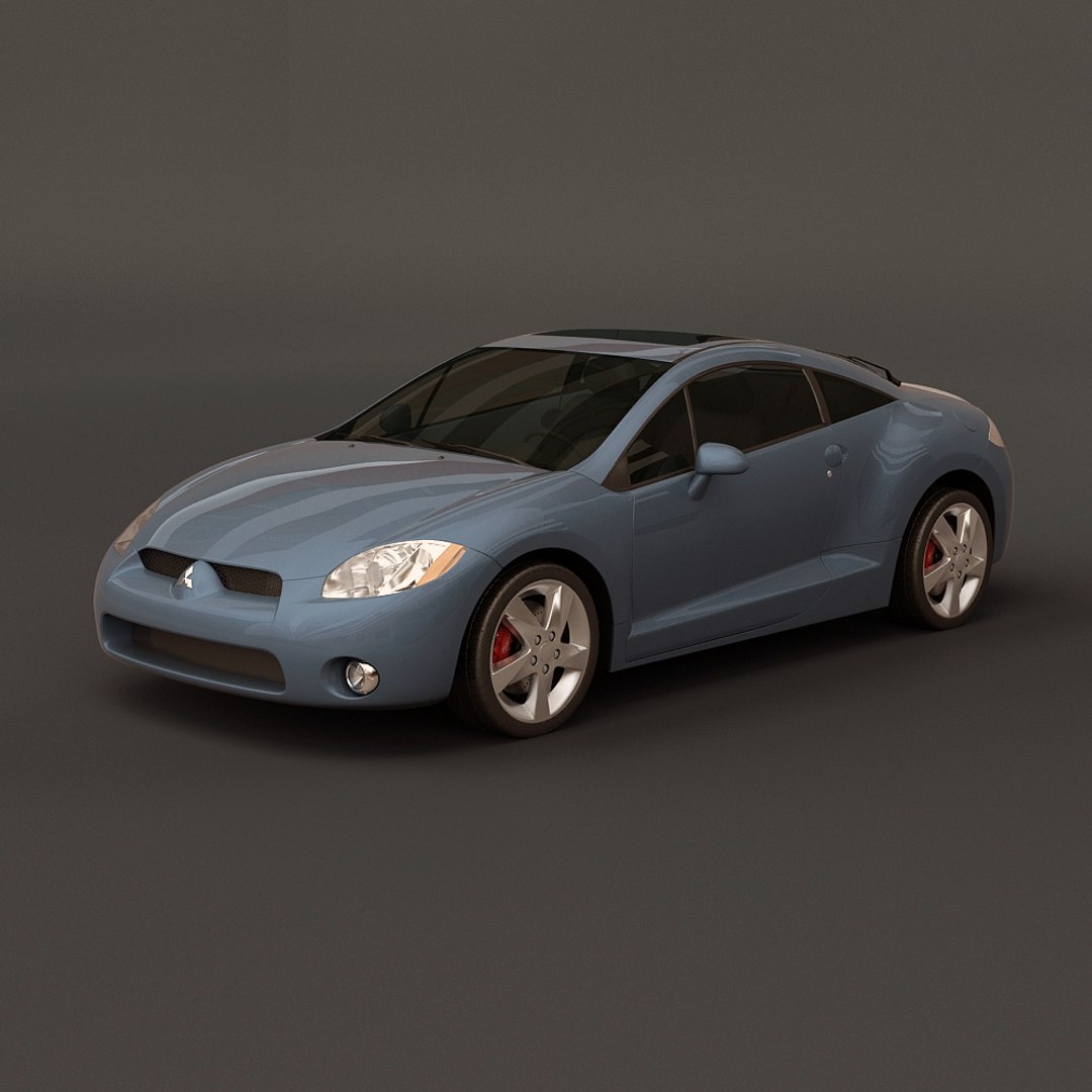 3d Model Of Mitsubishi Eclipse