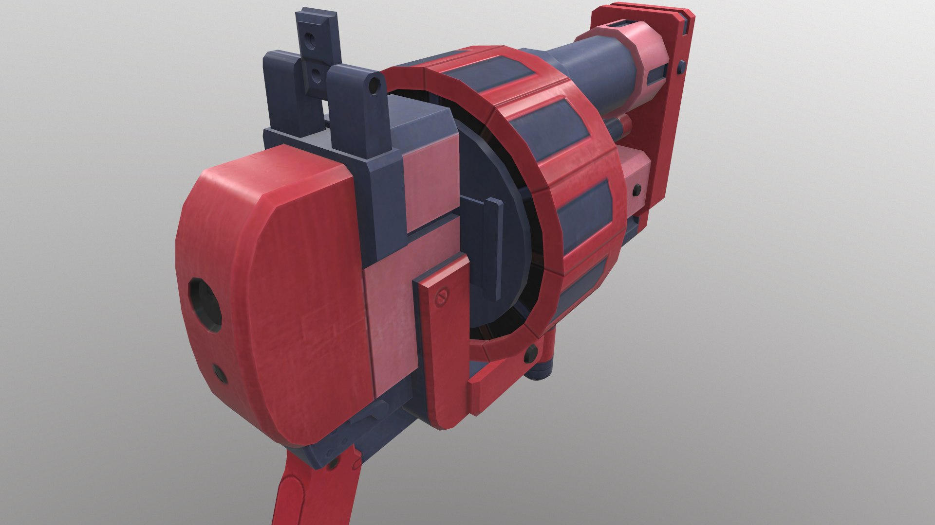 Boomer Revolver Level 2 3D Model - TurboSquid 2194418