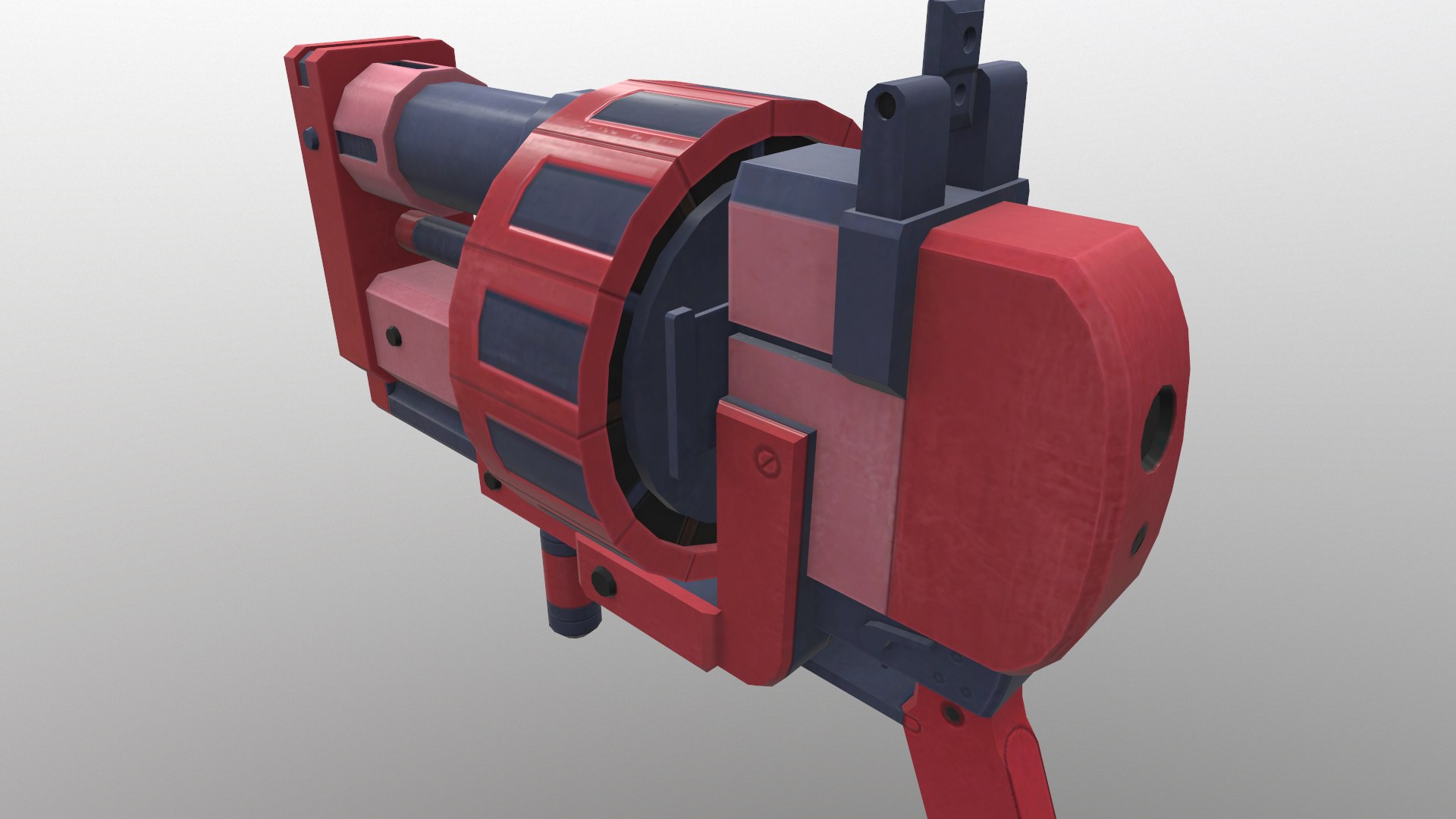 Boomer Revolver Level 2 3D Model - TurboSquid 2194418