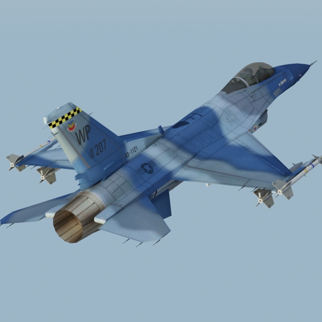 3d F16c Aggressor