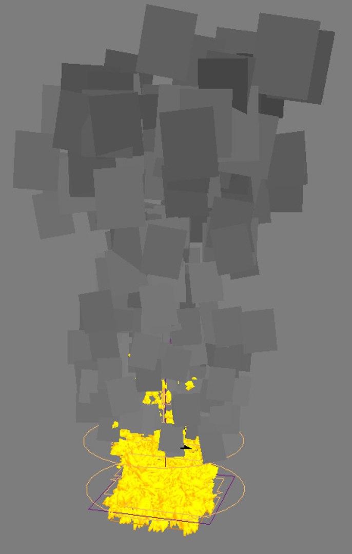 3d Model Effects Particles