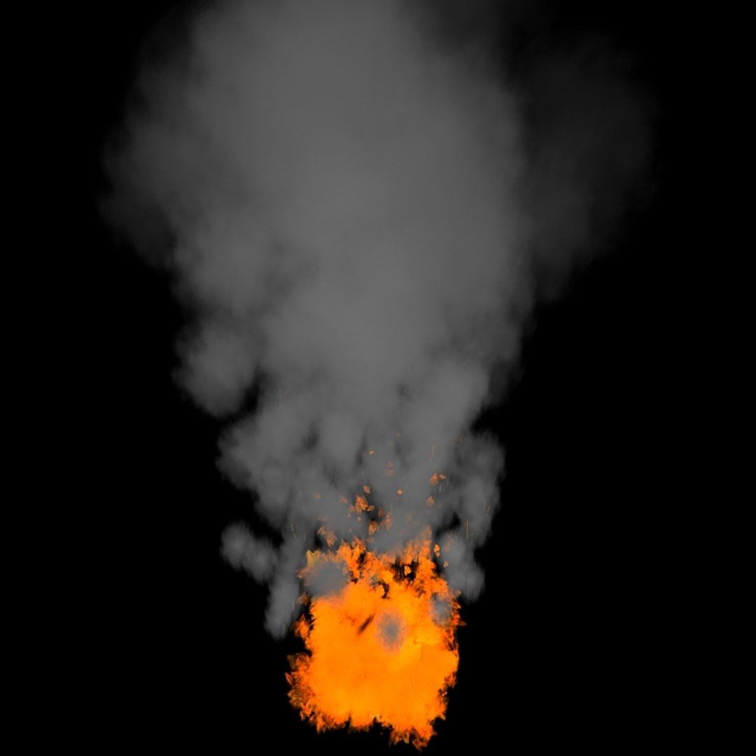 3d Model Effects Particles