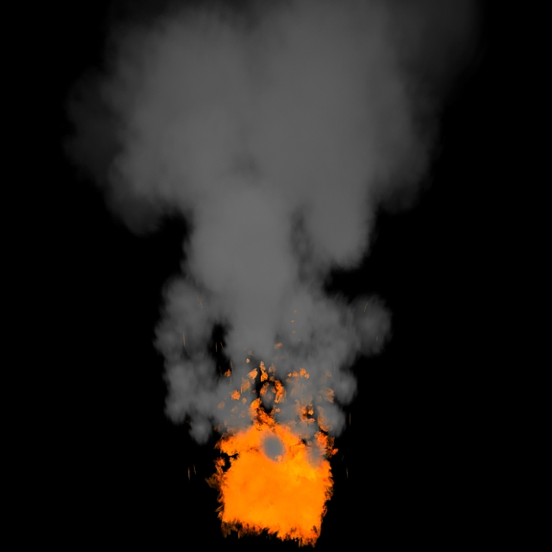 3d Model Effects Particles