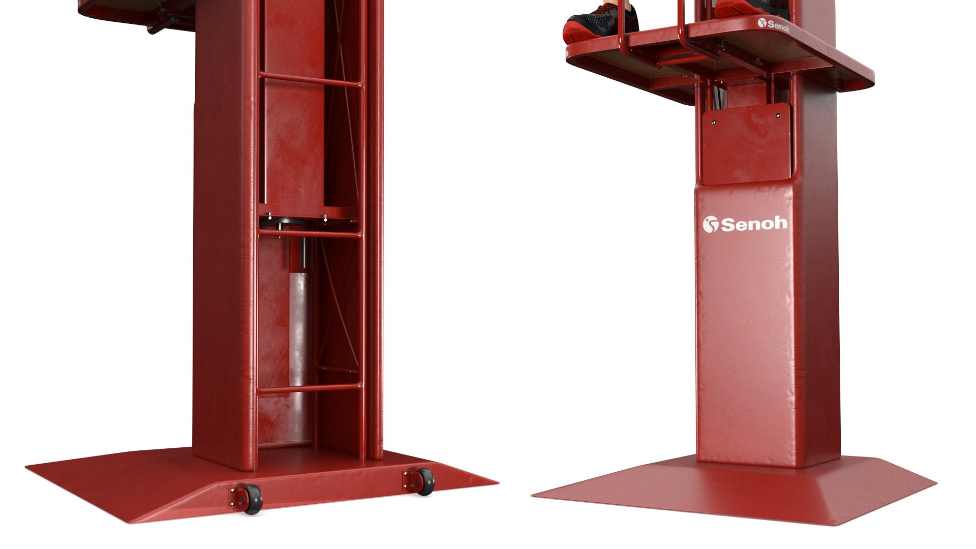 3D Volleyball Referee On The SENOH Umpire Tower Model - TurboSquid 2274927