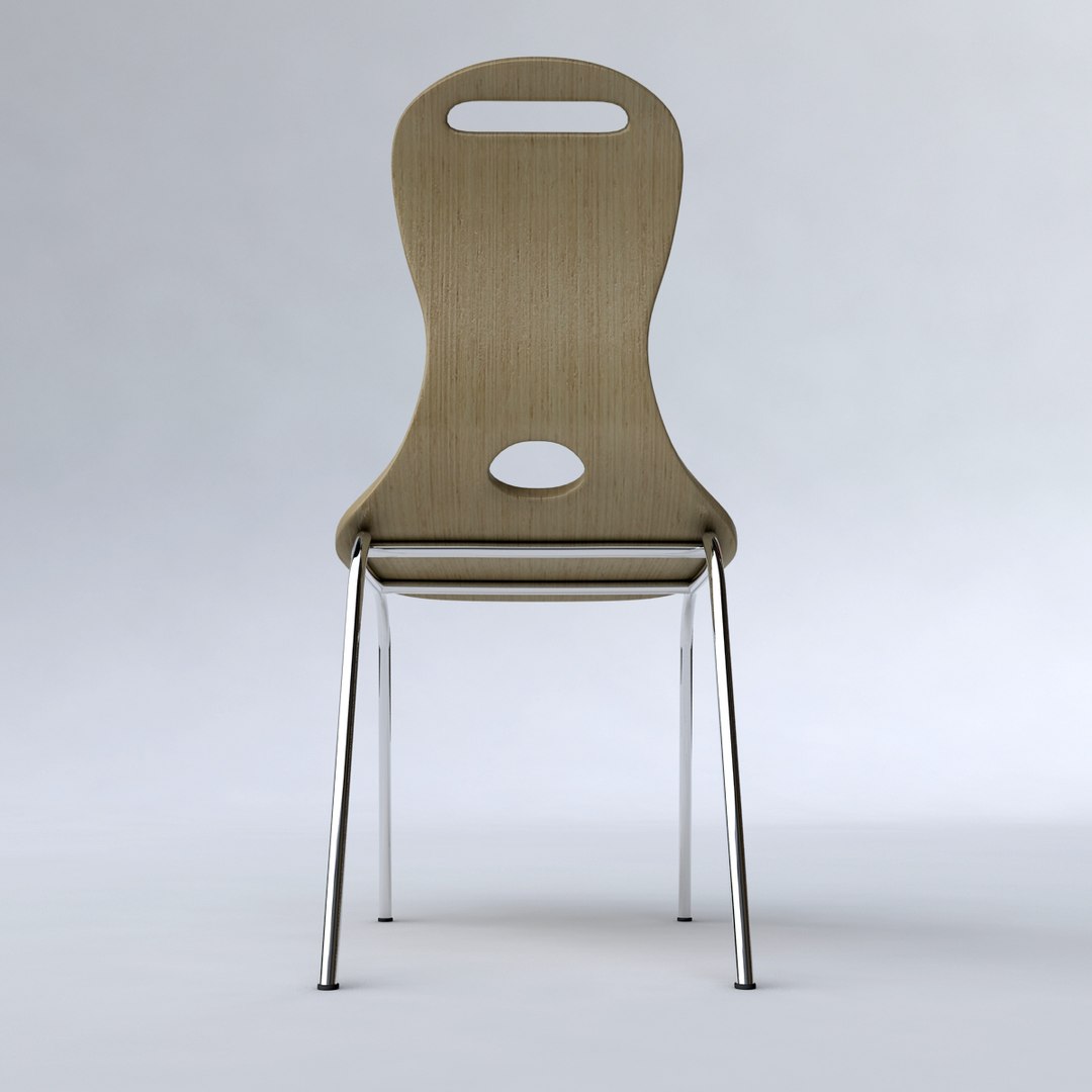 3d model oslo chair design