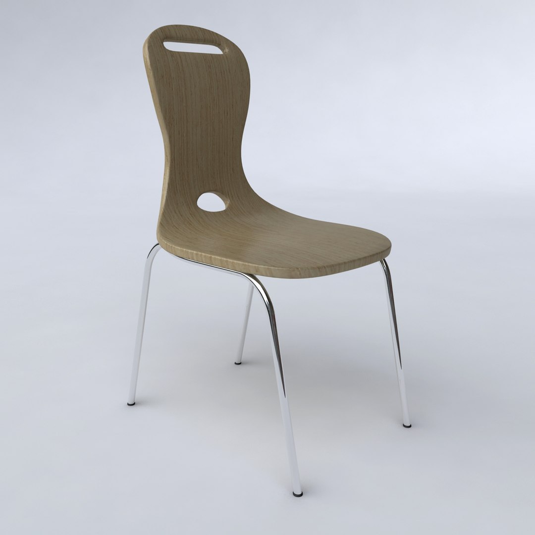 3d model oslo chair design