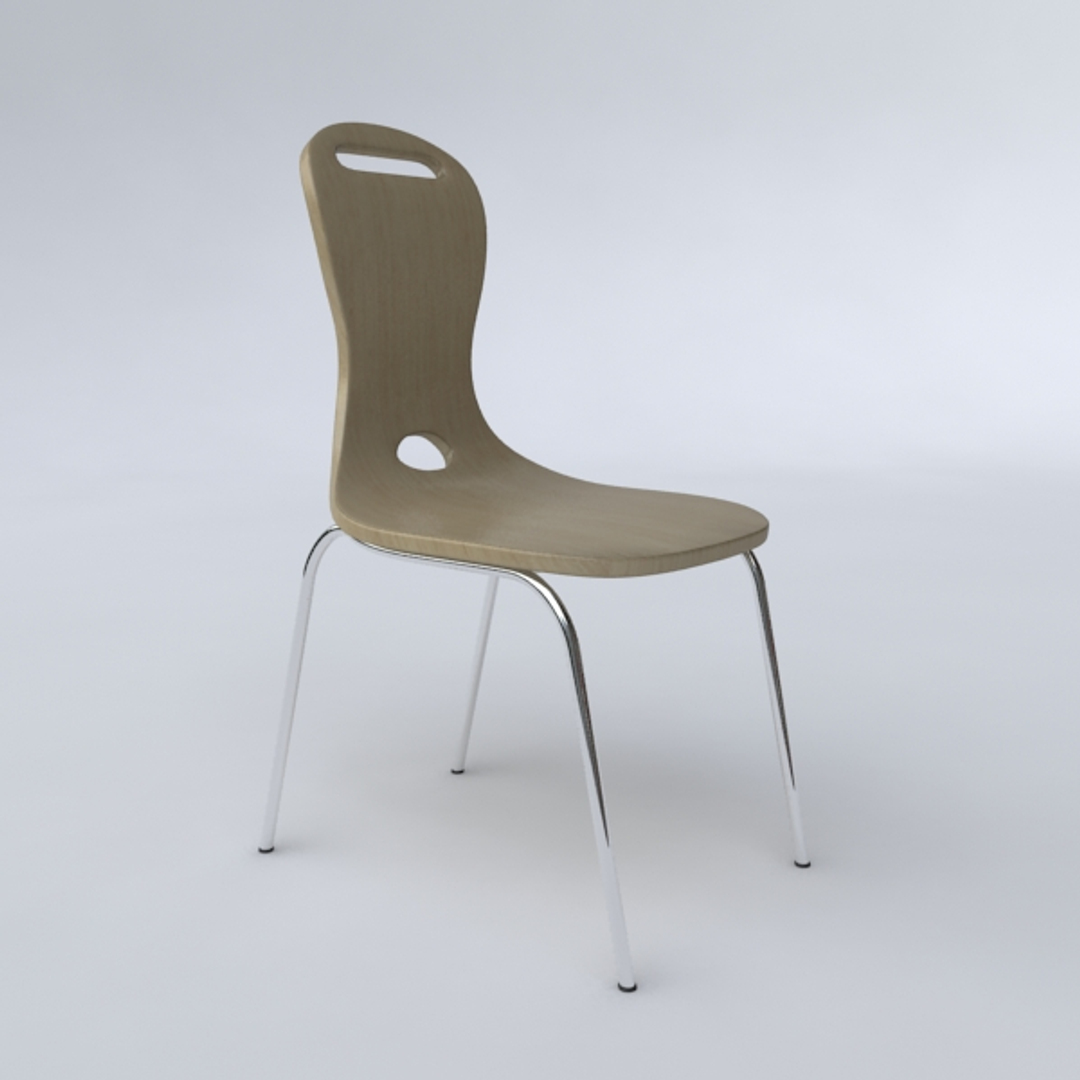 3d model oslo chair design
