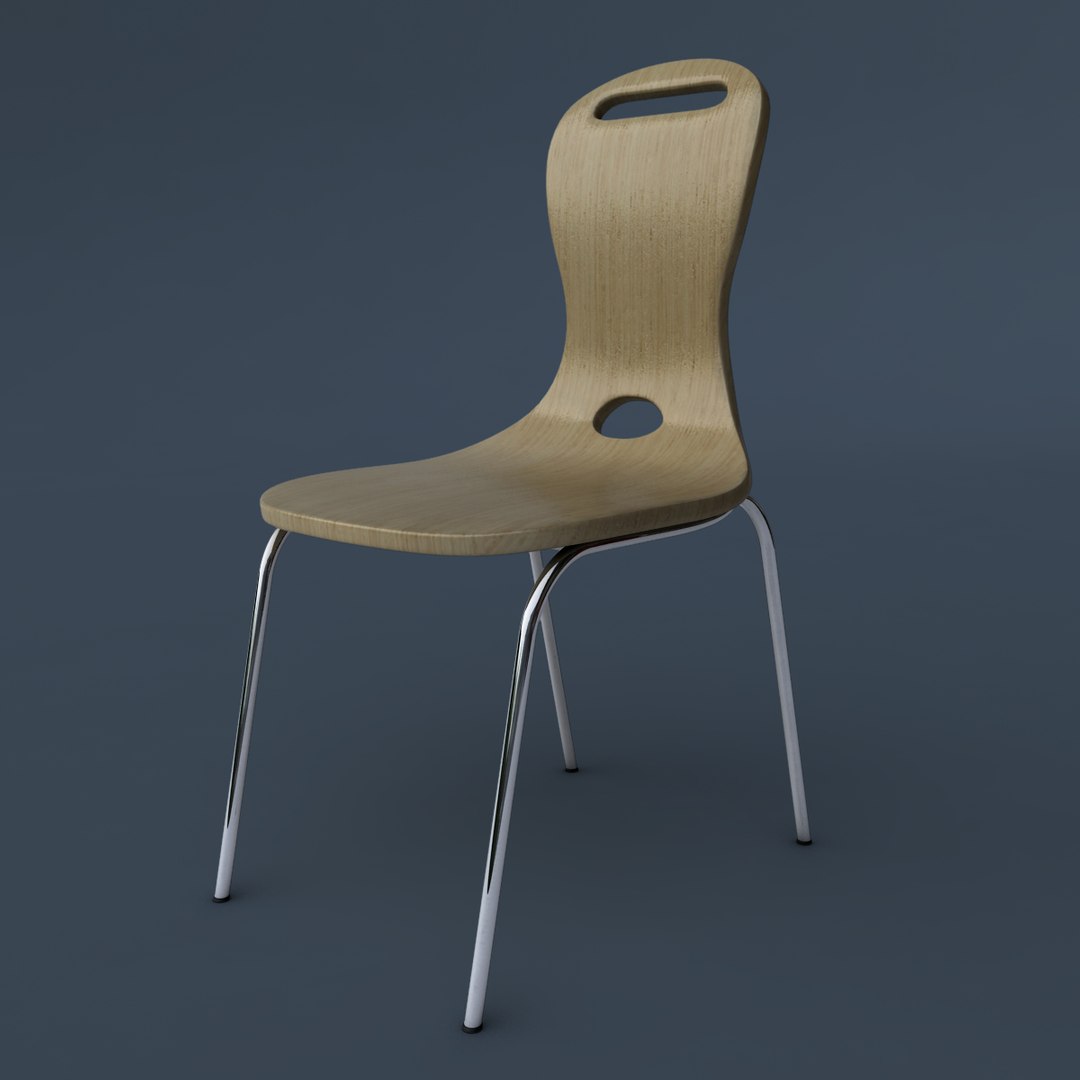 3d model oslo chair design
