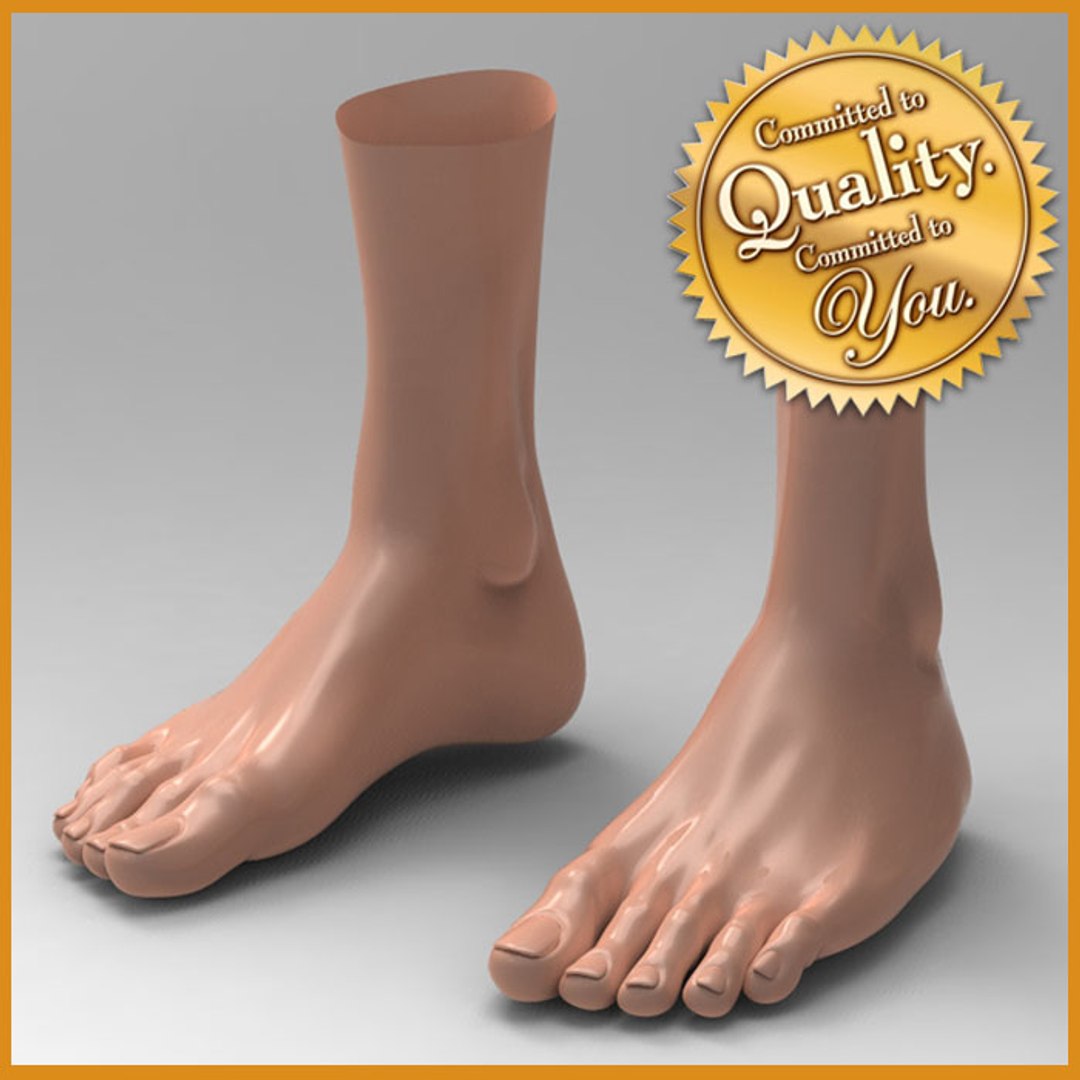 female feet 3d 3ds
