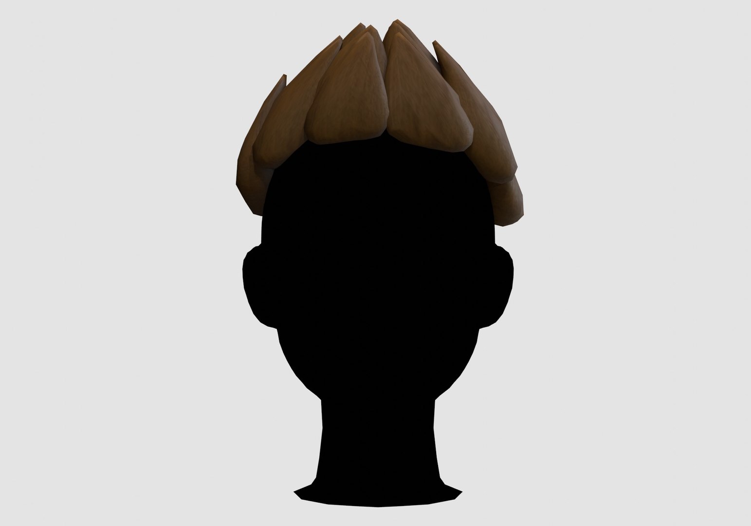 3D Short Sharp Hairstyle Model - TurboSquid 1931888