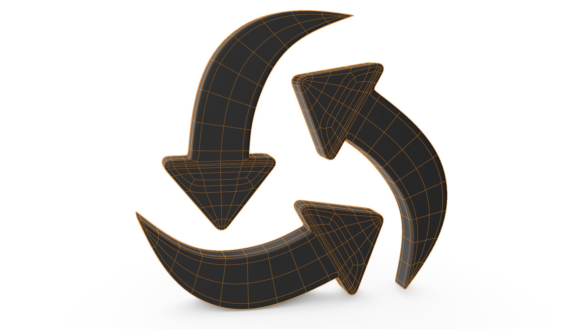 Recycling Symbol 3D - TurboSquid 2133512