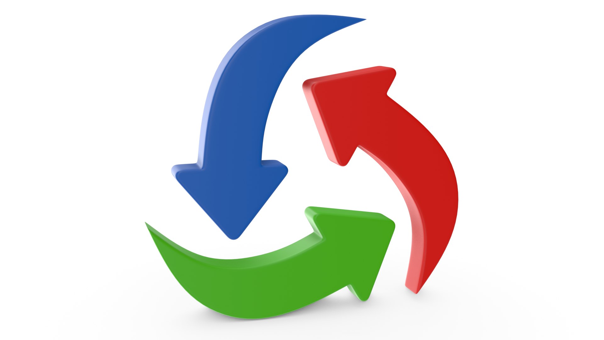 Recycling Symbol 3D - TurboSquid 2133512