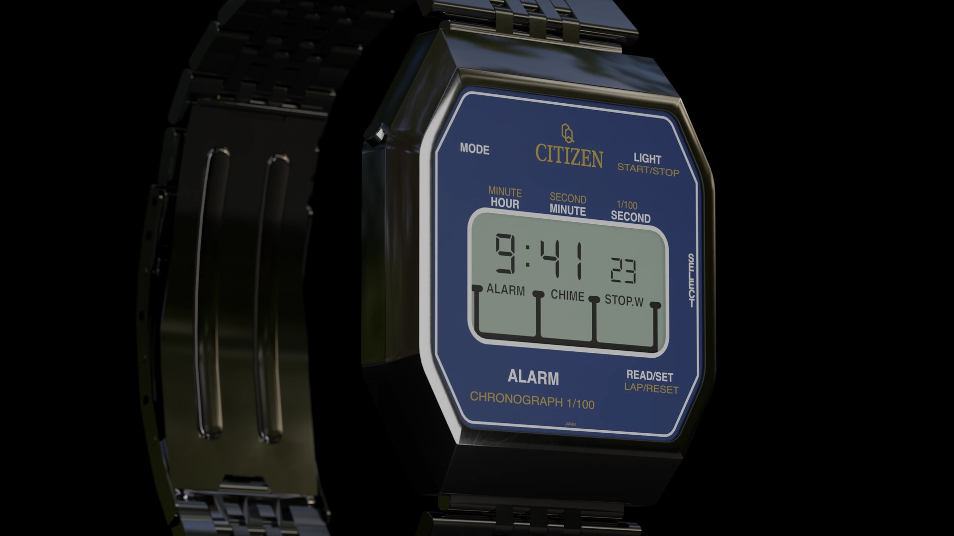 Free 3D Digital Vintage Watch Model - TurboSquid 2331531