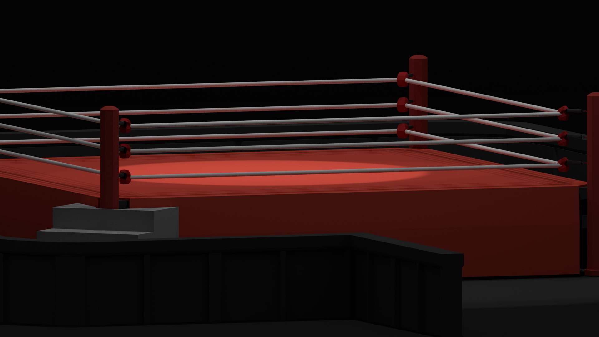 Ring Wrestling 3D Model - TurboSquid 1338844