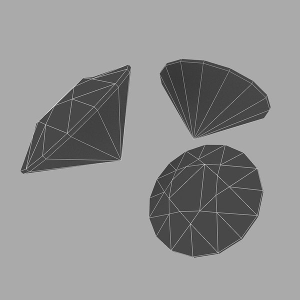 3d diamonds jewels design