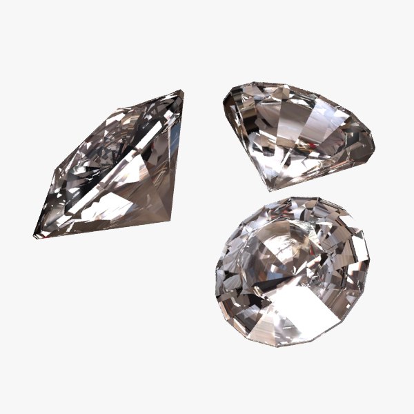 3d diamonds jewels design