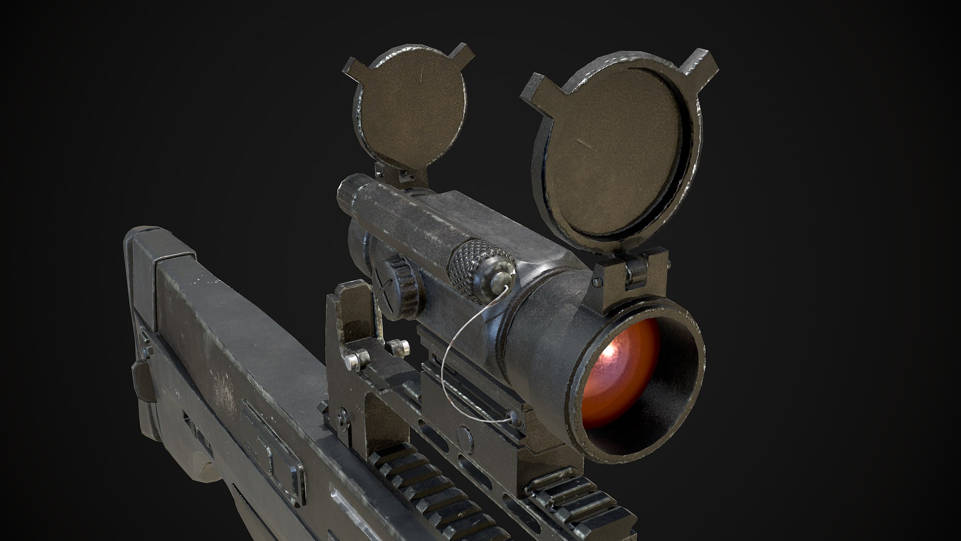 ShAK - 12 Bullpup Battle Rifle 3D - TurboSquid 1950996