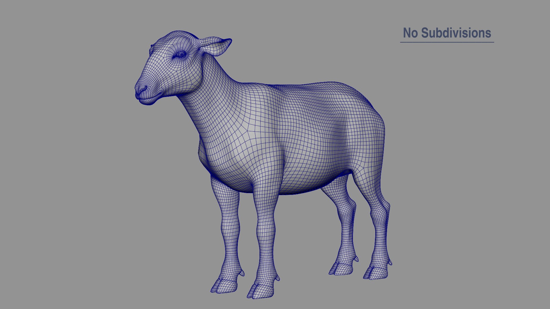 Black Sheep Rigged Animated With Fur Model - TurboSquid 2168422