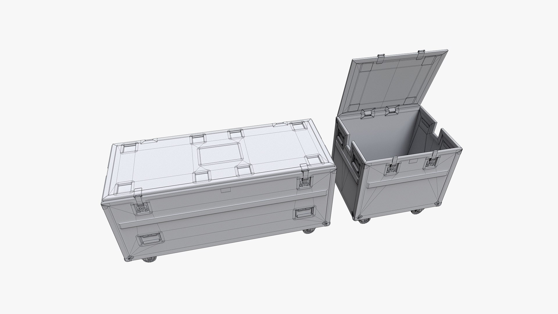 Music Cases 3D - TurboSquid 2276329