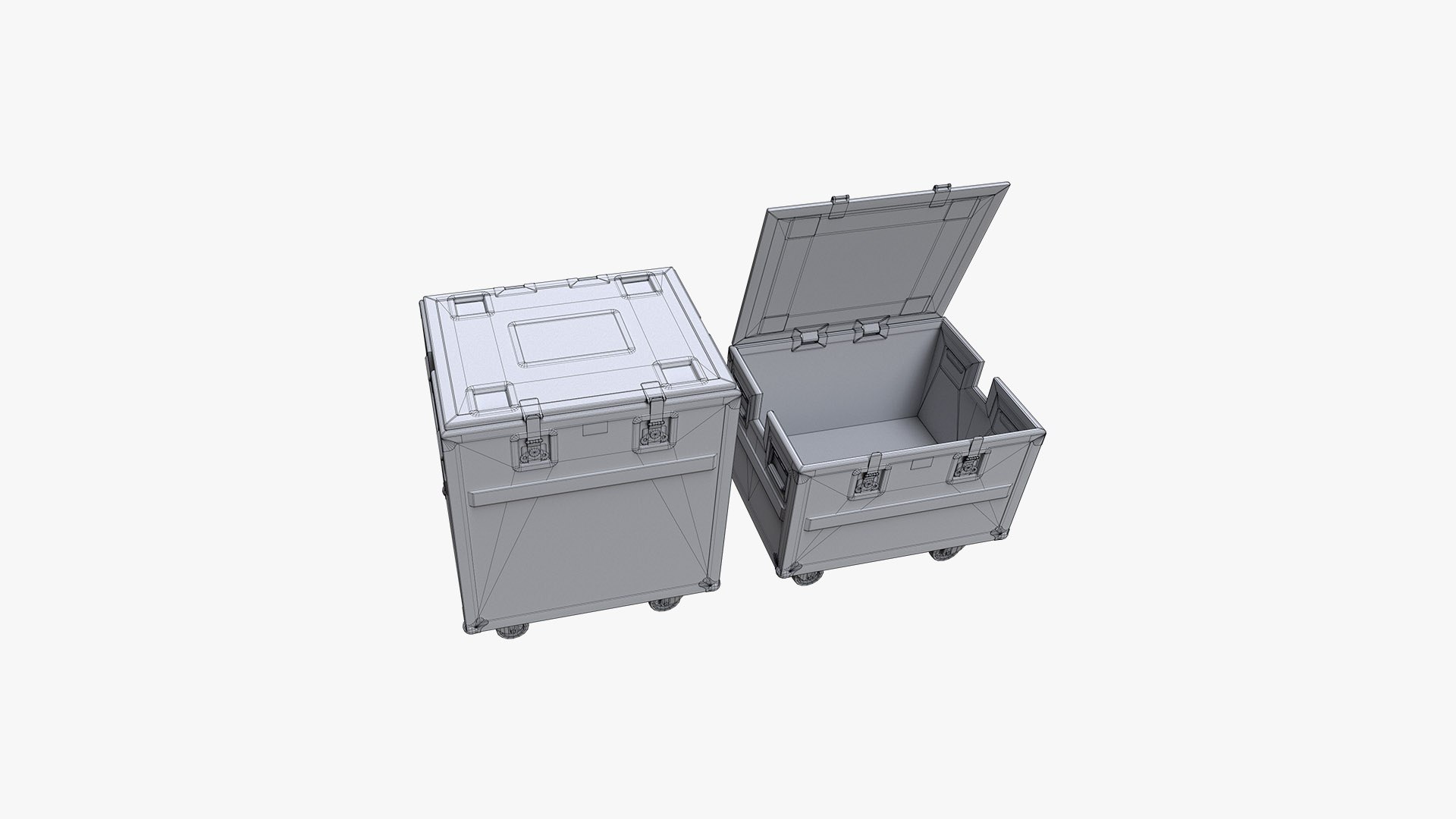 Music Cases 3D - TurboSquid 2276329