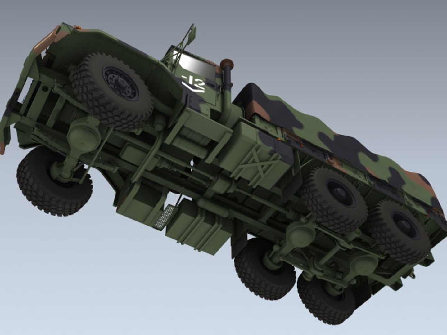 3d Max Army M923a1