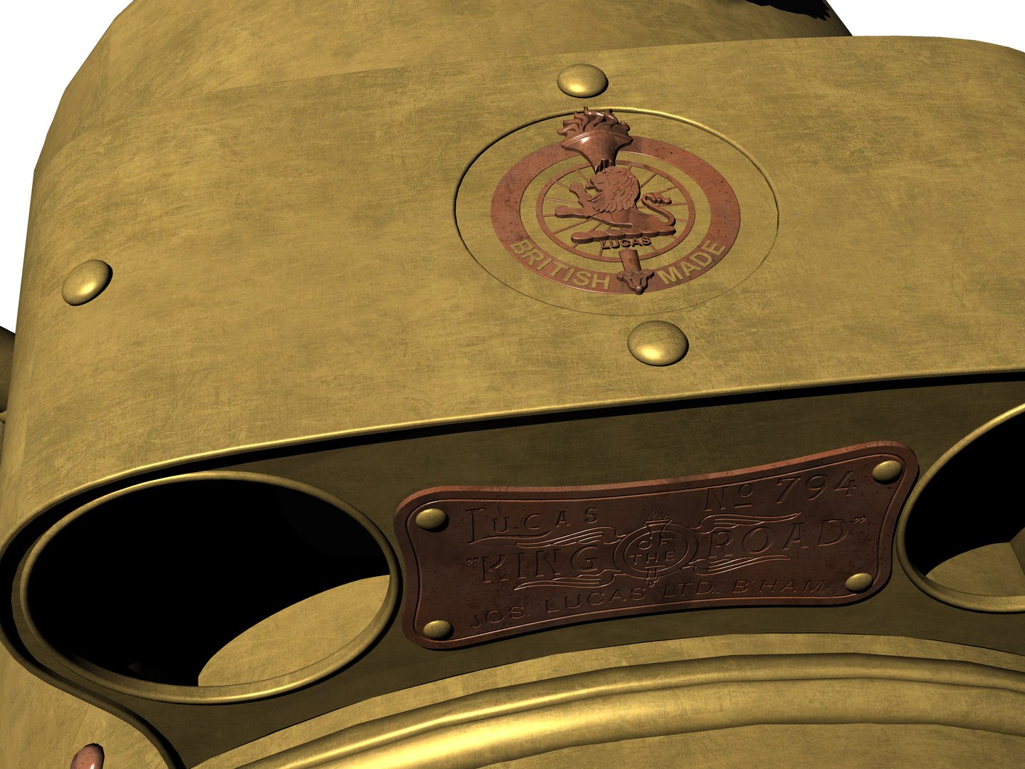 Vintage Acetylene Lamp - 3D Model - TurboSquid 1371470