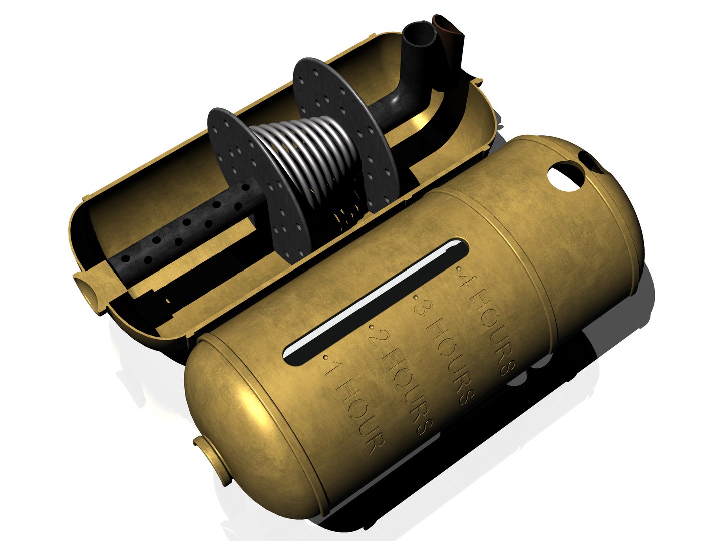 Vintage Acetylene Lamp - 3D Model - TurboSquid 1371470