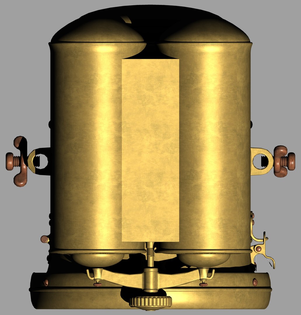 Vintage Acetylene Lamp - 3D Model - TurboSquid 1371470