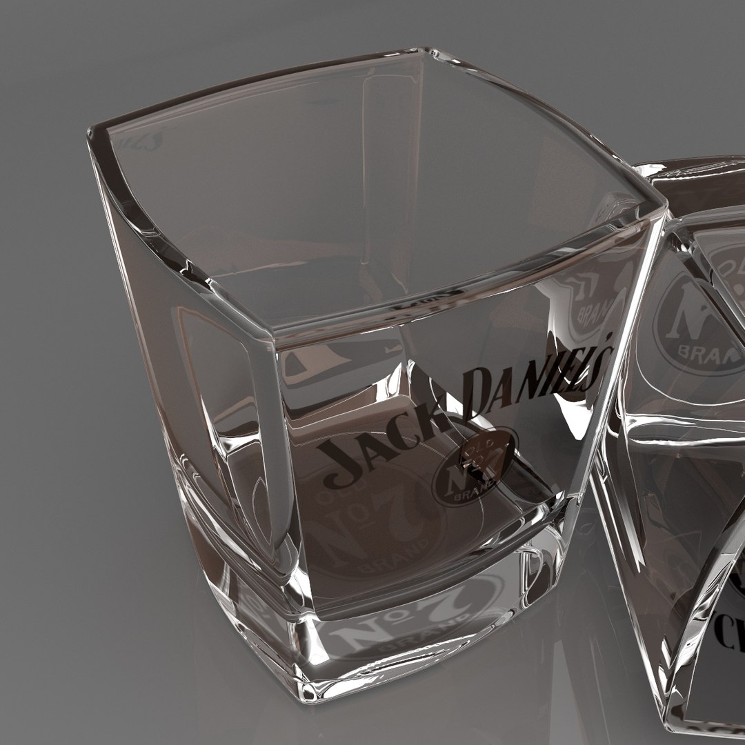 whiskey glass 3d model