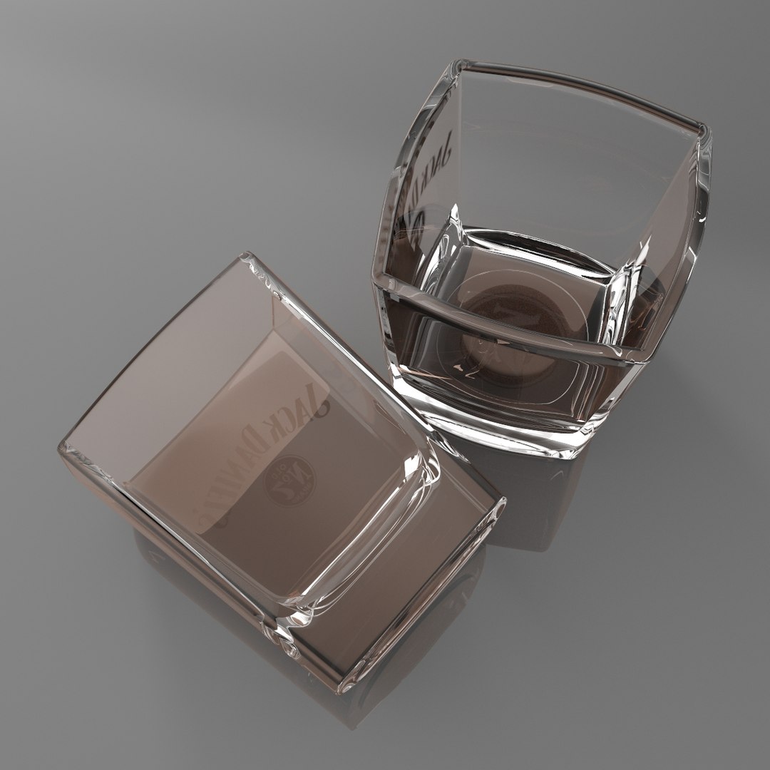 whiskey glass 3d model