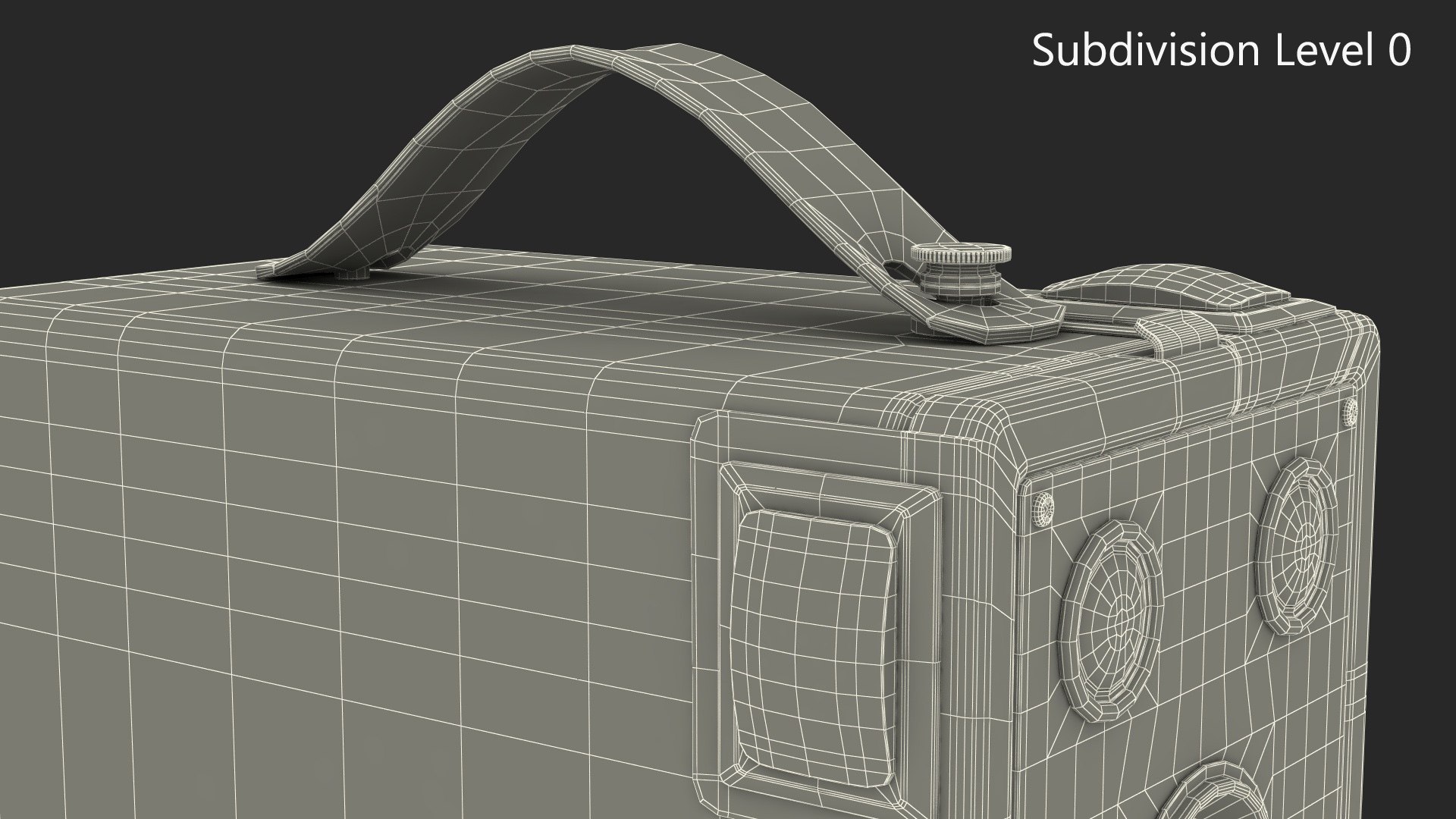 3D Vintage Box Camera Model - TurboSquid 2413801