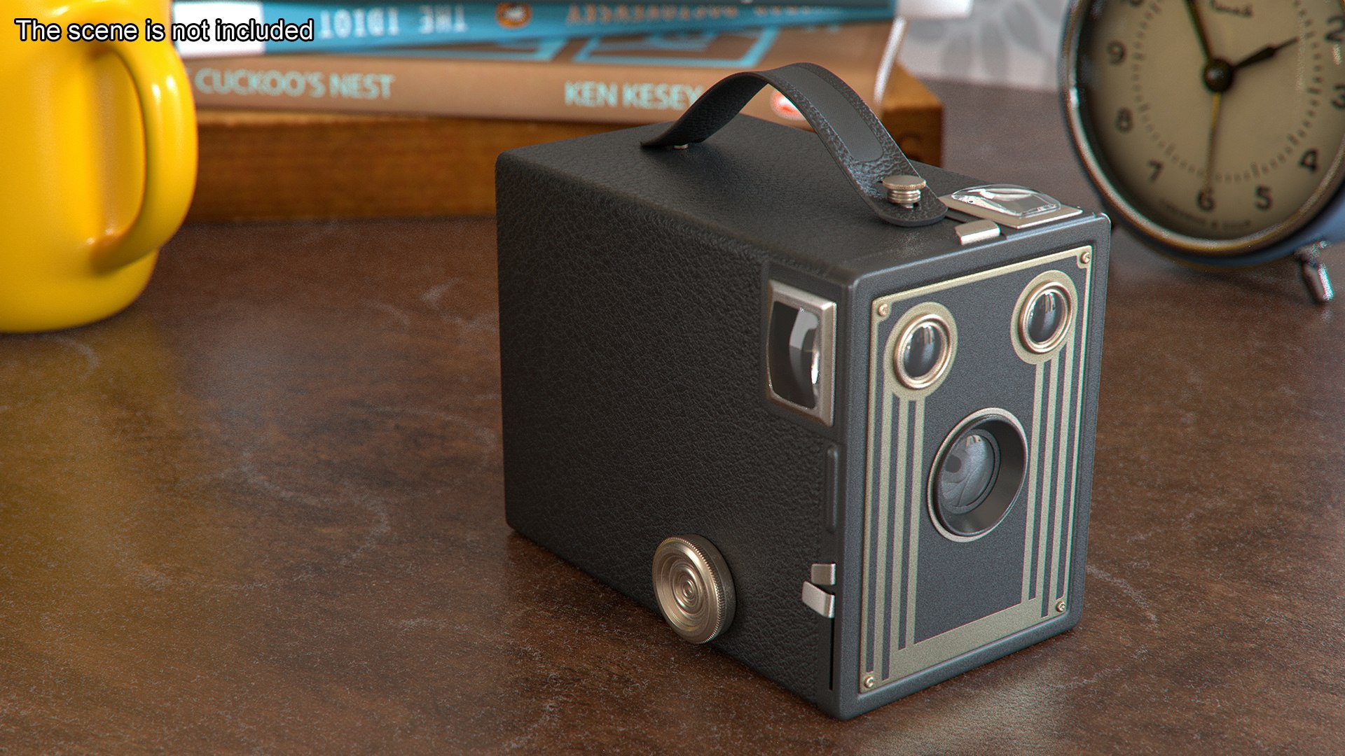 3D Vintage Box Camera Model - TurboSquid 2413801