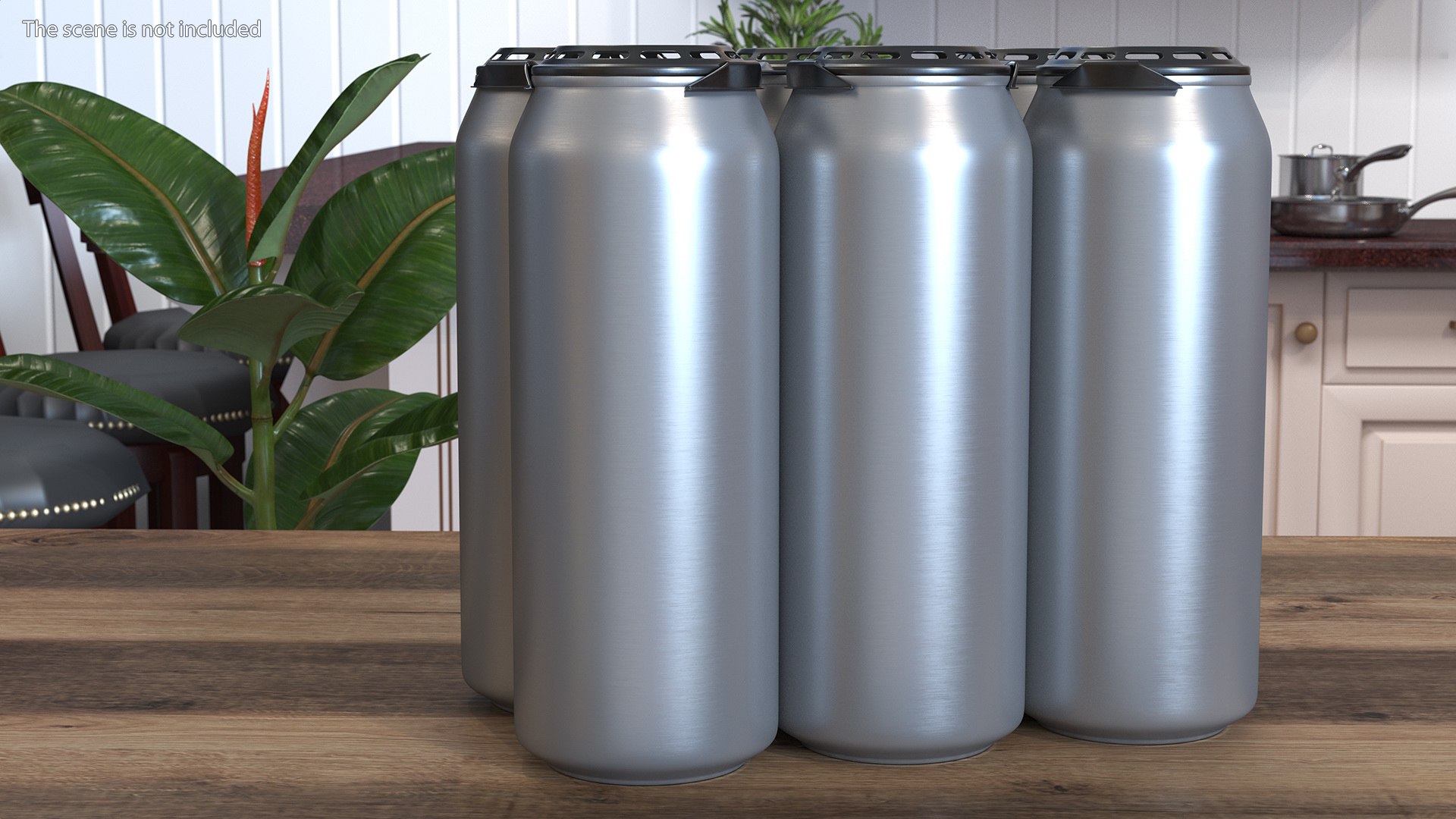 3D Model 6 Pack Plastic Beer Can Carrier - TurboSquid 2137569