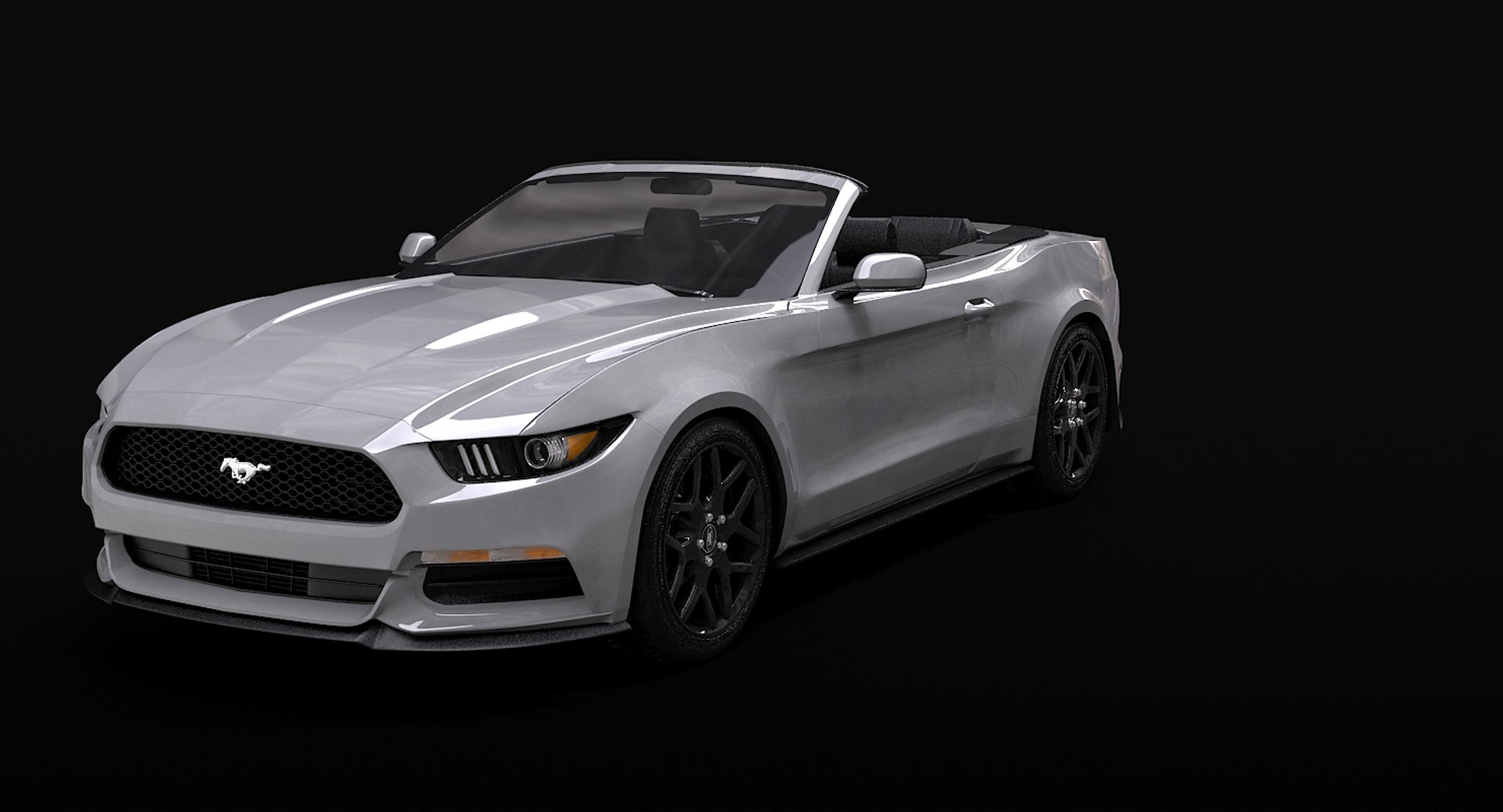 Mustang Convertible 1973 3D Model - TurboSquid 1712997