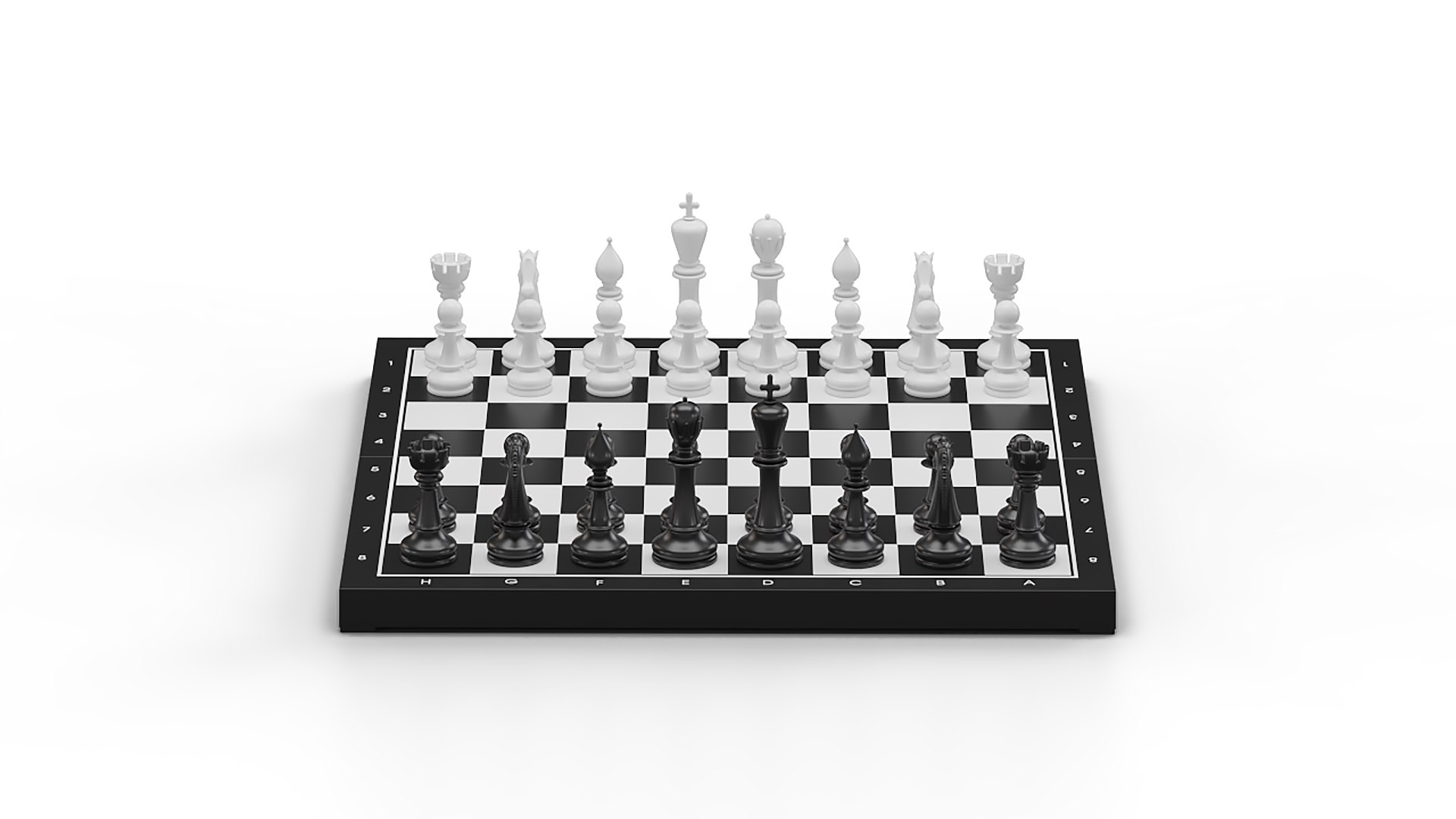 3D Chess Board model - TurboSquid 2179800