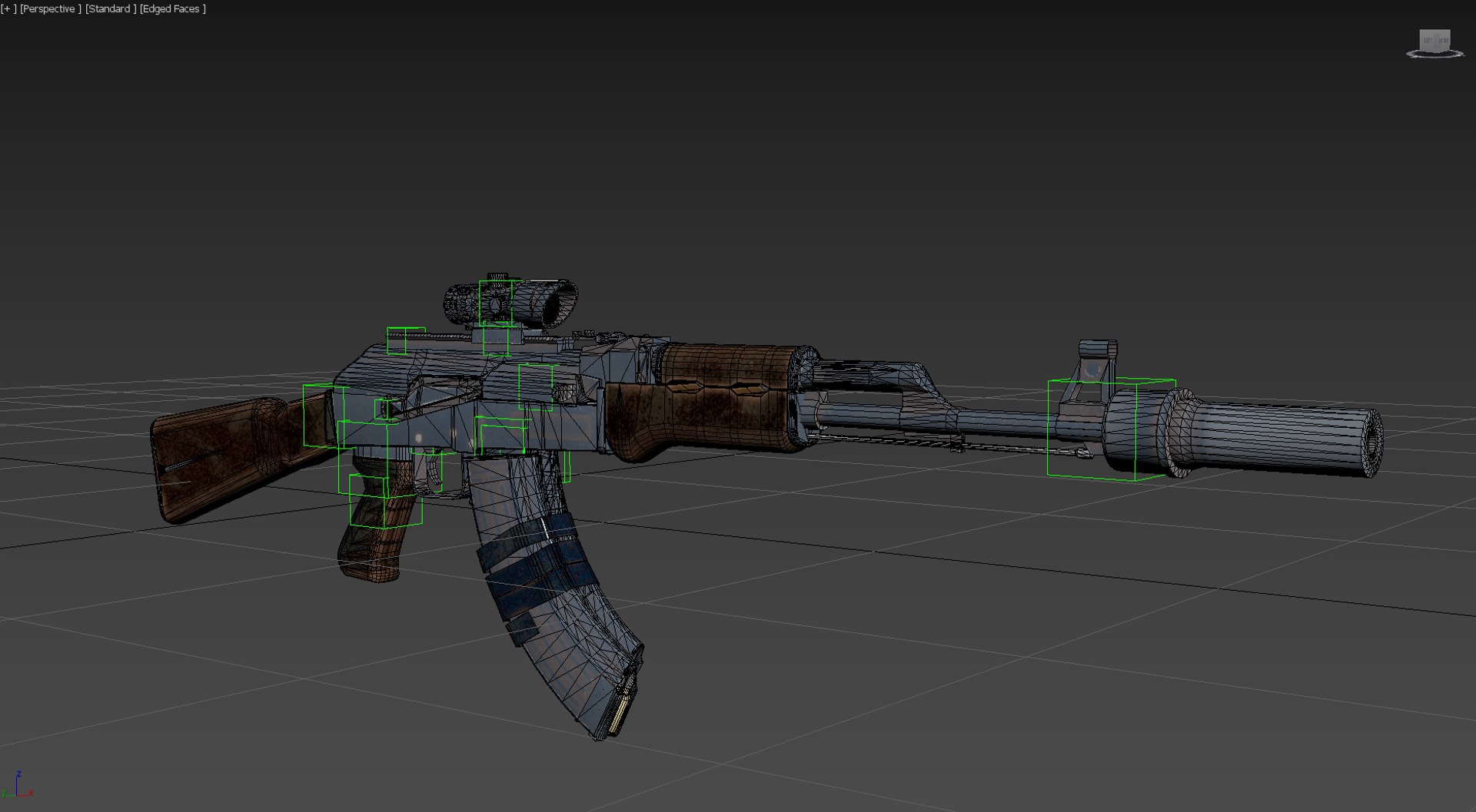 3D Moddable AK-47 model - TurboSquid 1765150