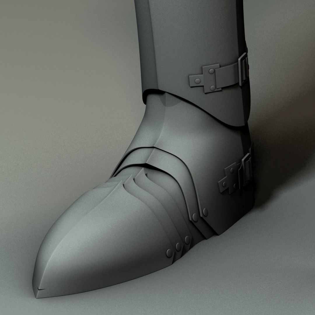 knight armor 3d model