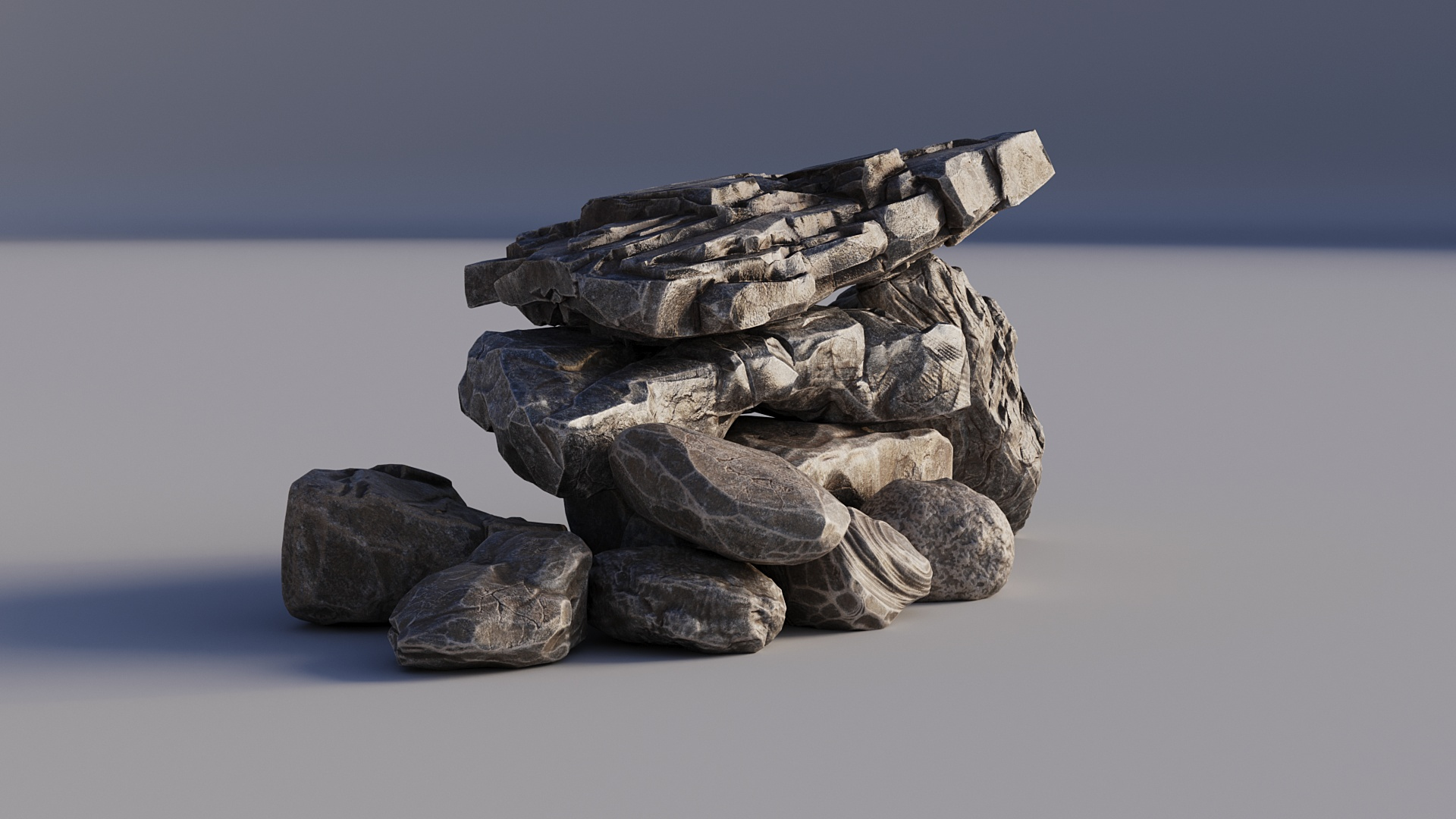 Low Poly Rocks 3D - TurboSquid 2201146